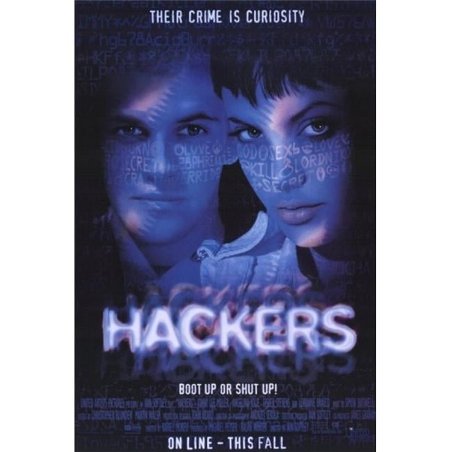Pop Culture Graphics MOV190474 Hackers Movie Poster, 11 x 17 - Walmart.com