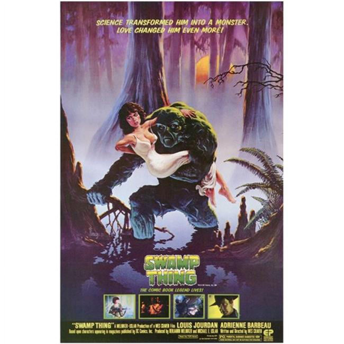 Pop Culture Graphics MOV193570 Swamp Thing Movie Poster, 11 x 17 ...