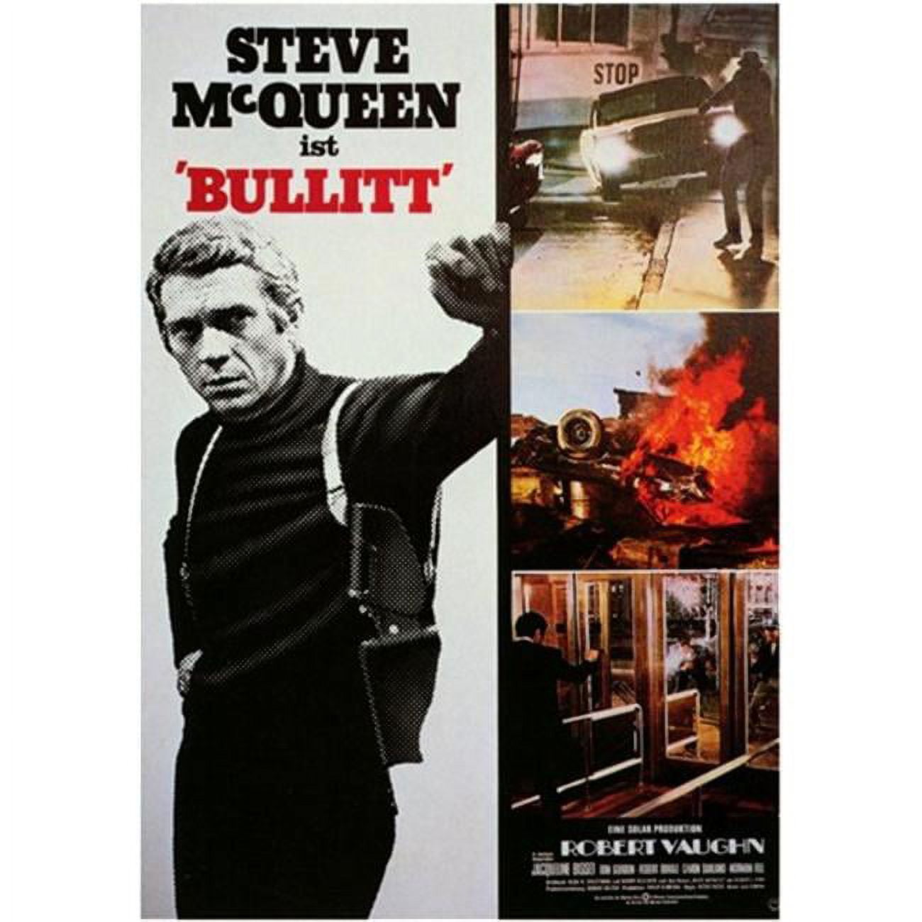Pop Culture Graphics MOV194564 Bullitt Movie Poster, 11 x 17 - Walmart.com