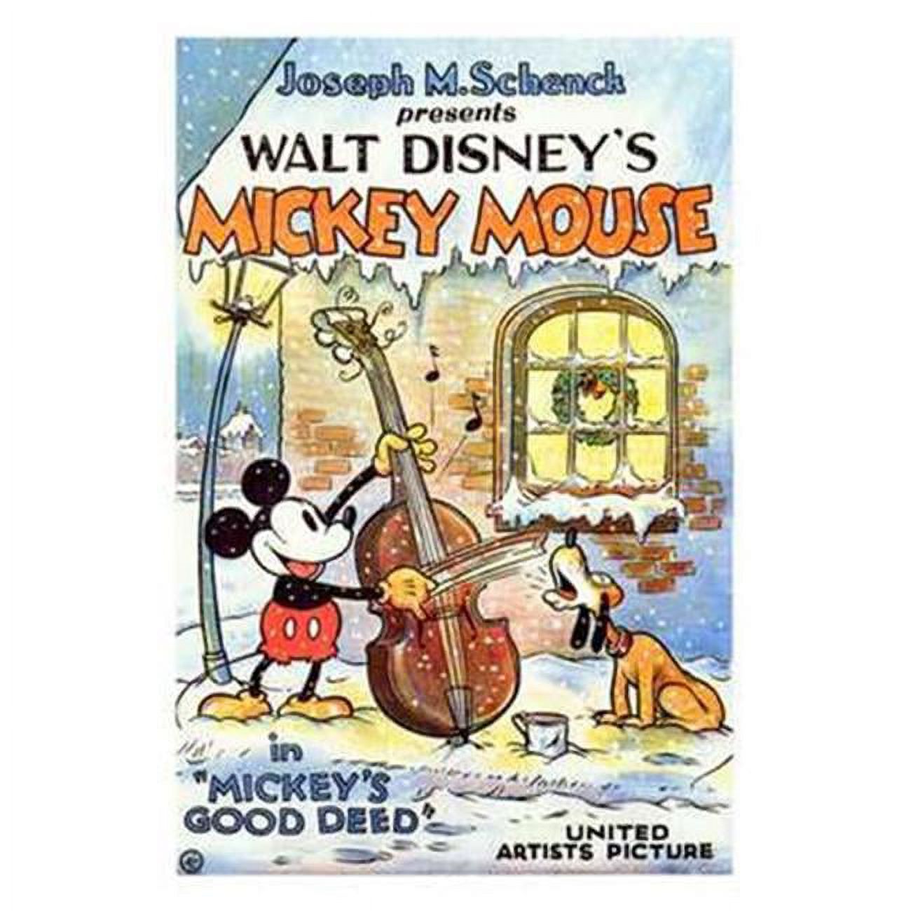 Pop Culture Graphics MOV197768 Mickeys Good Deed Movie Poster, 11 x 17 ...