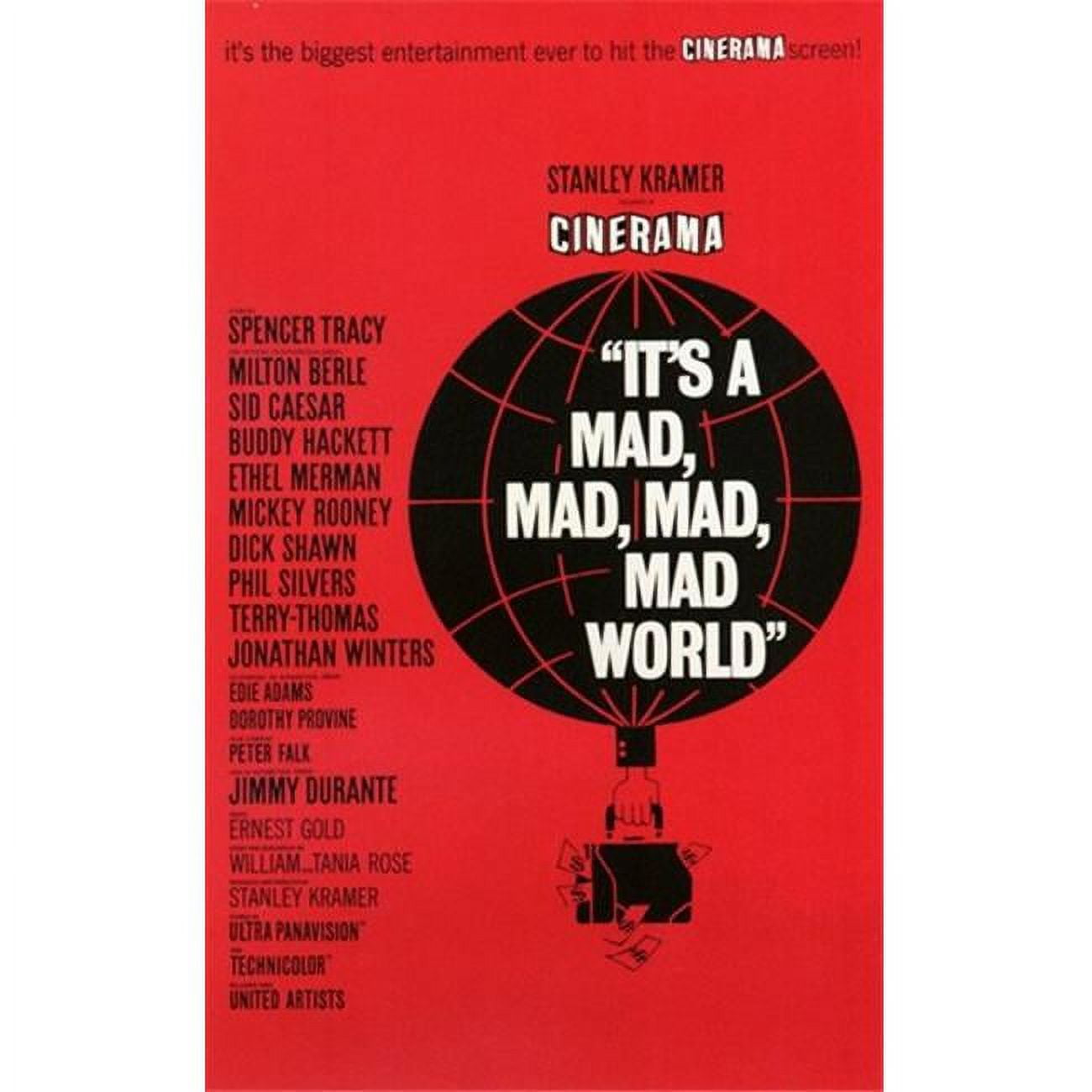 Pop Culture Graphics MOV202504 Its a Mad Mad Mad Mad World Movie Poster ...