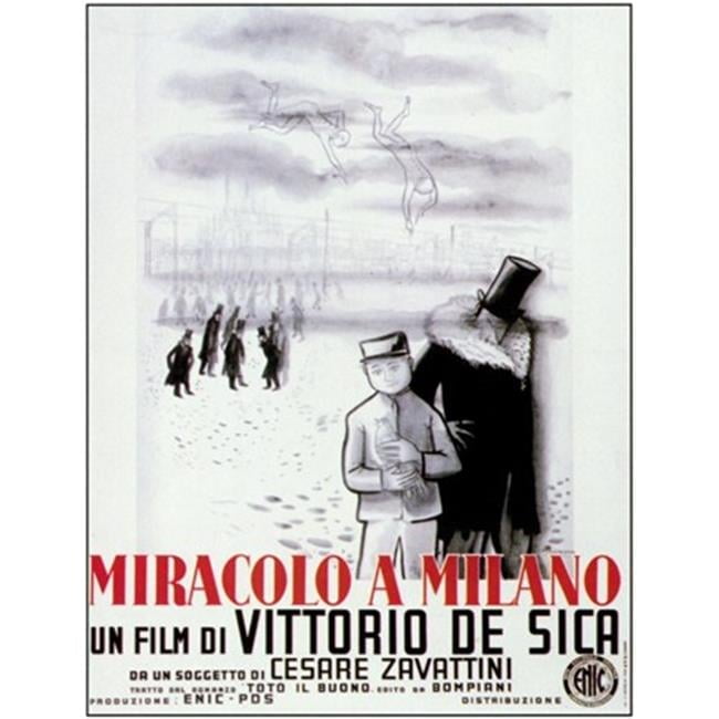 Pop Culture Graphics MOV208504 Miracle in Milan Movie Poster, 11 x 17 ...