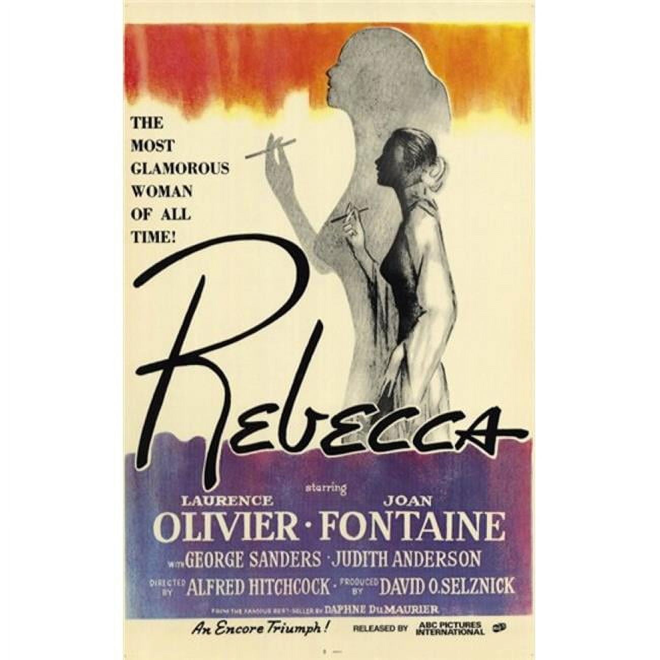 Pop Culture Graphics MOV220612 Rebecca Movie Poster, 11 x 17 - Walmart.com