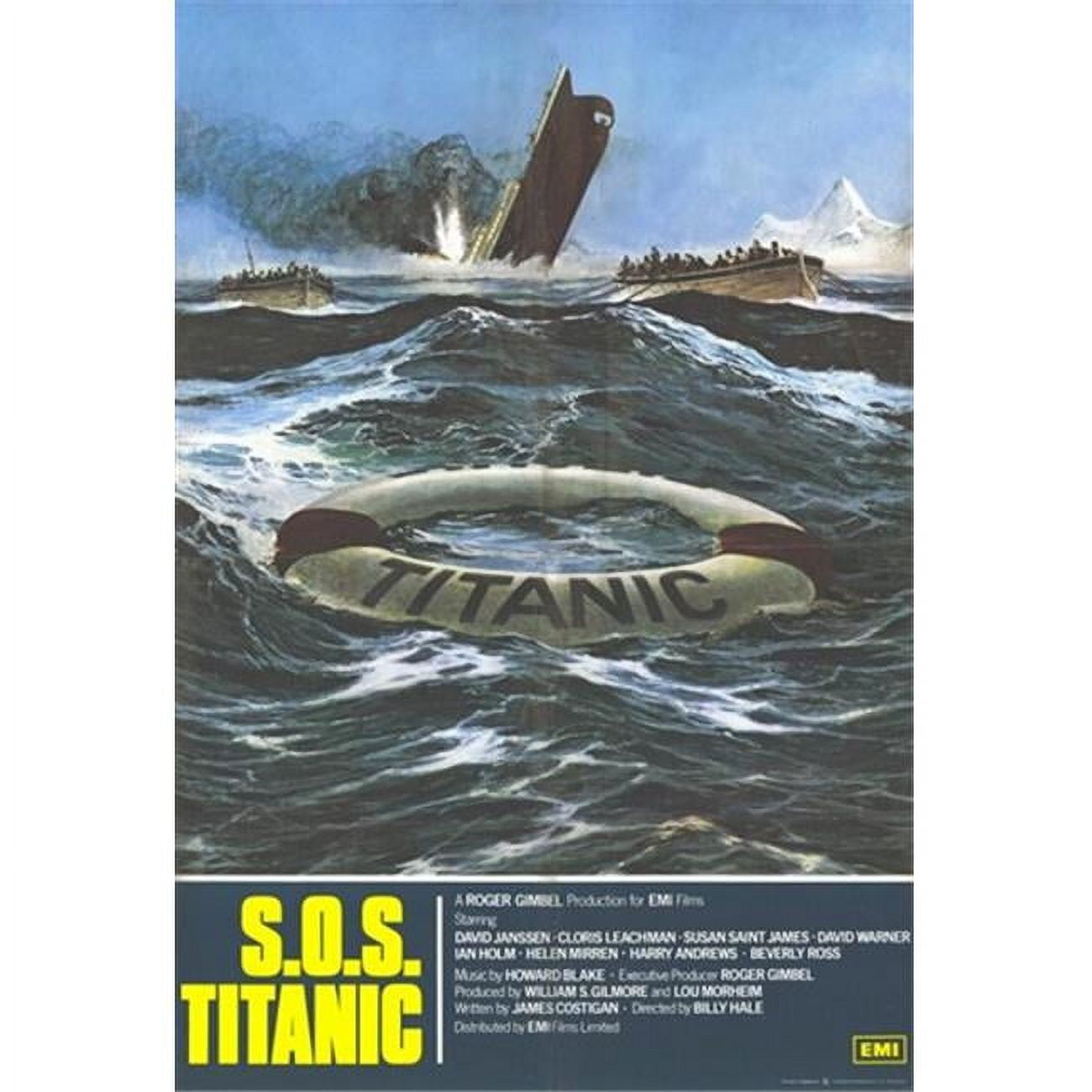 Pop Culture Graphics MOV227668 Sos Titanic Movie Poster, 11 x 17 ...