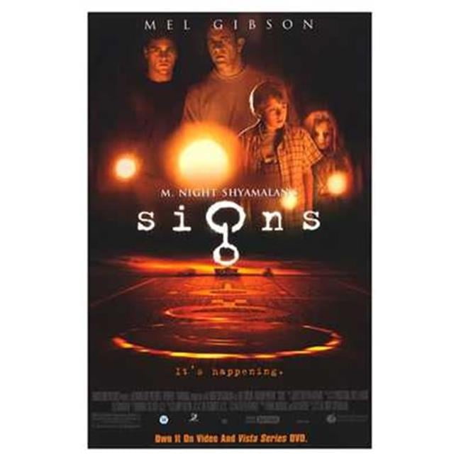 Pop Culture Graphics MOV230795 Signs Movie Poster, 11 x 17 - Walmart.com