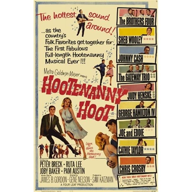 Pop Culture Graphics MOV249529 Hootenanny Hoot Movie Poster, 11 x 17 ...