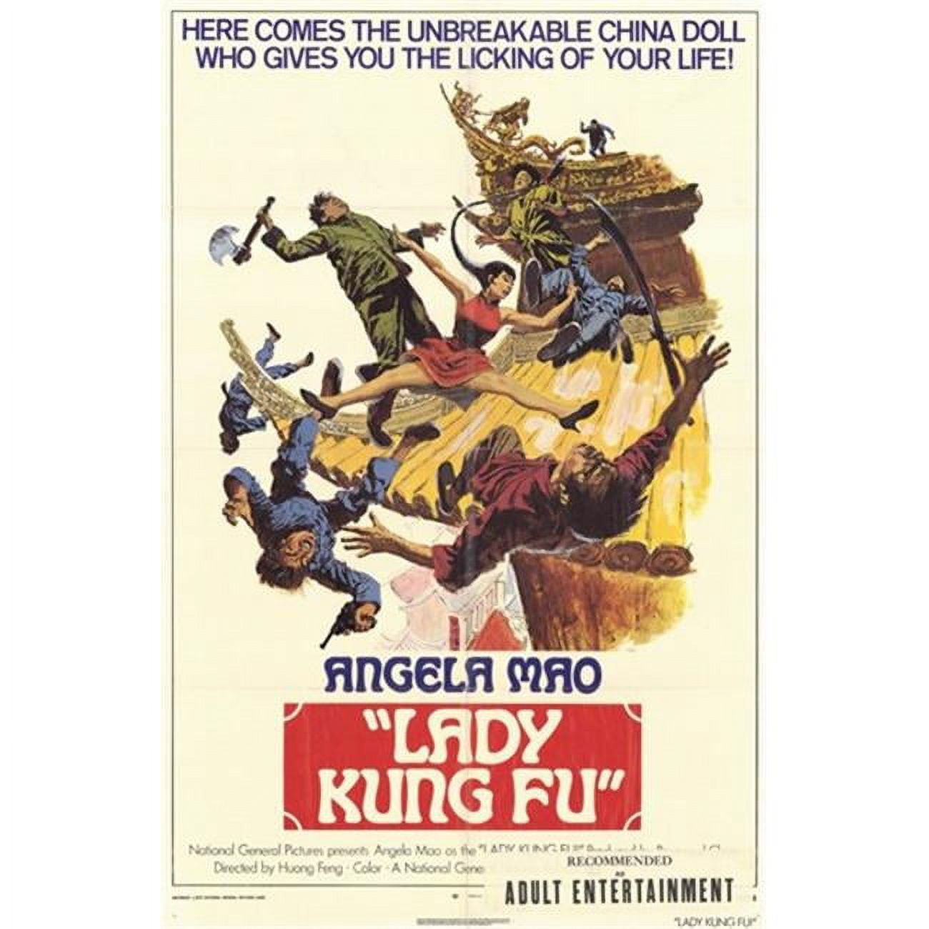 Pop Culture Graphics MOV249728 Lady Kung Fu Movie Poster, 11 x 17 ...