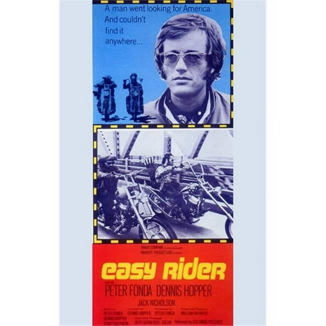 Pop Culture Graphics MOV253229 Easy Rider Movie Poster, 11 x 17 ...