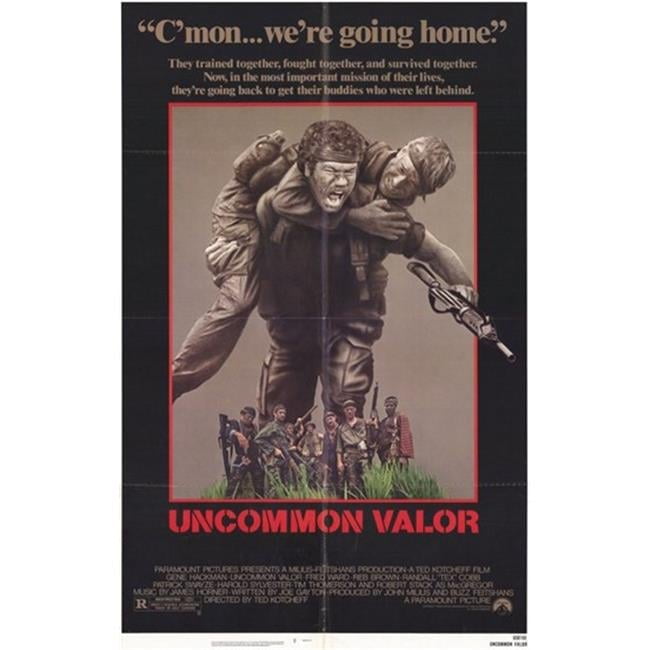 Pop Culture Graphics MOV253300 Uncommon Valor Movie Poster, 11 x 17 ...