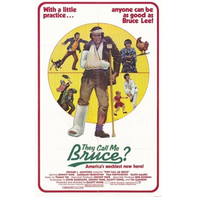 Pop Culture Graphics MOV254707 They Call Me Bruce Movie Poster, 11 x 17 ...