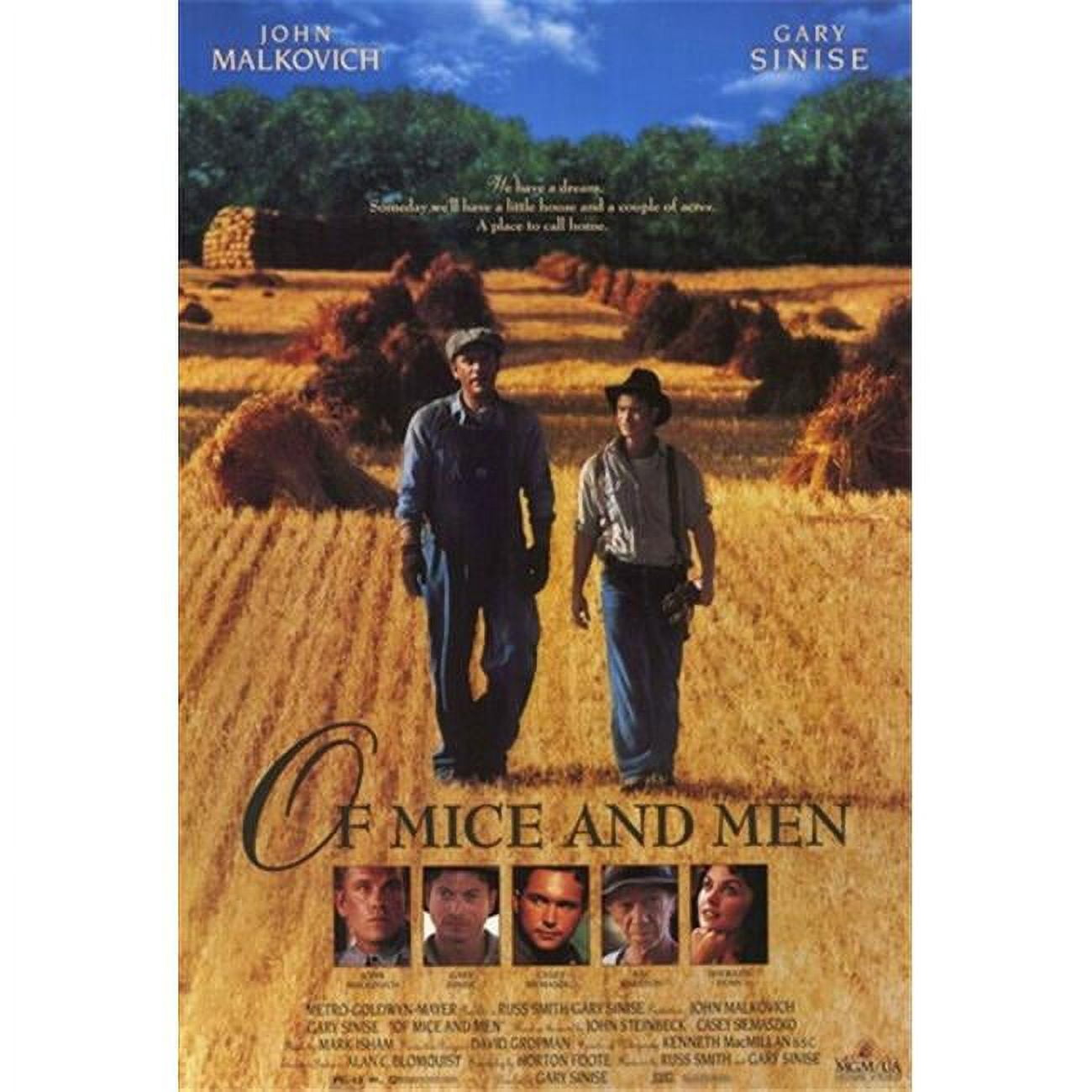 Pop Culture Graphics MOV257678 of Mice & Men Movie Poster, 11 x 17 ...