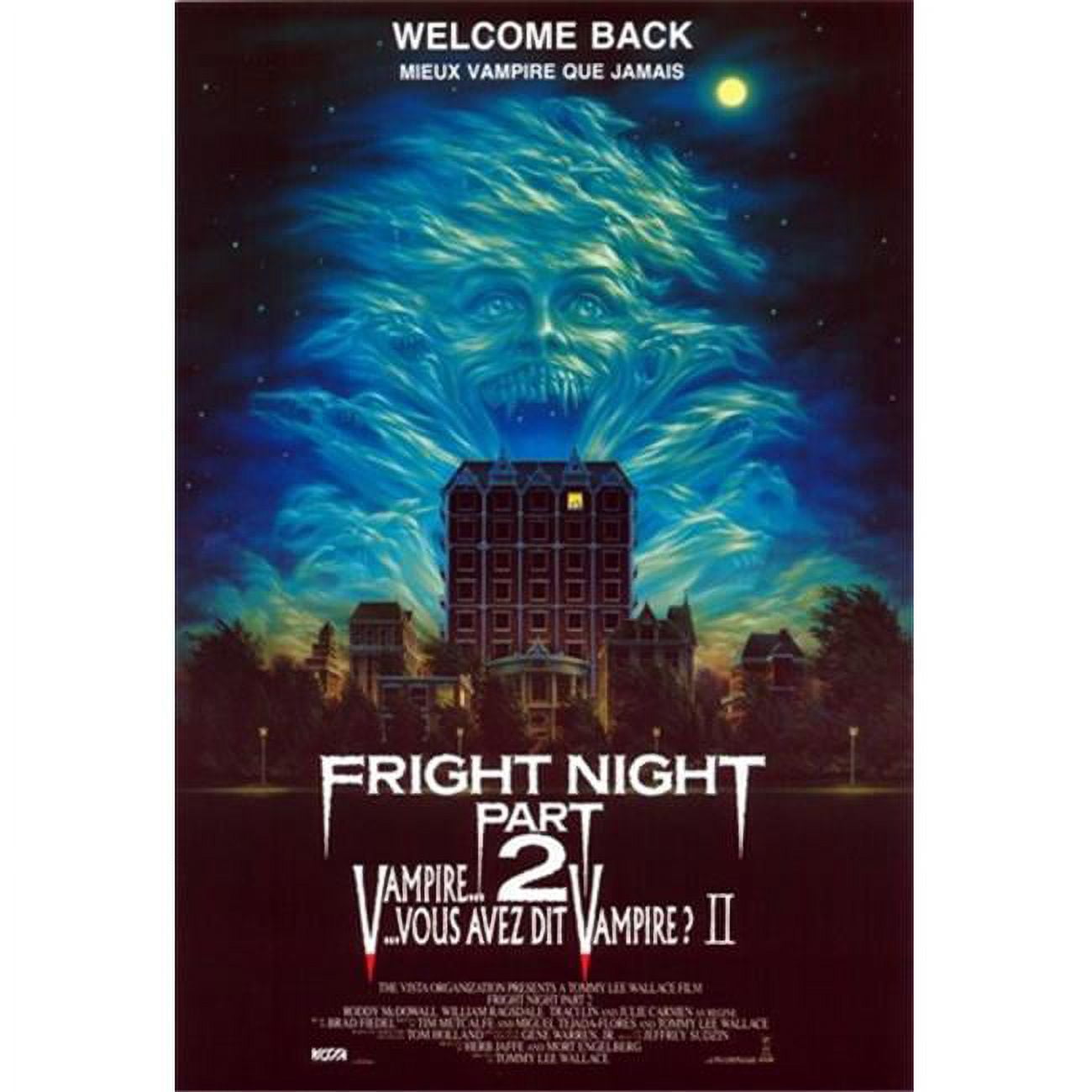 Pop Culture Graphics MOV362428 Fright Night Part II Movie Poster, 11 x ...