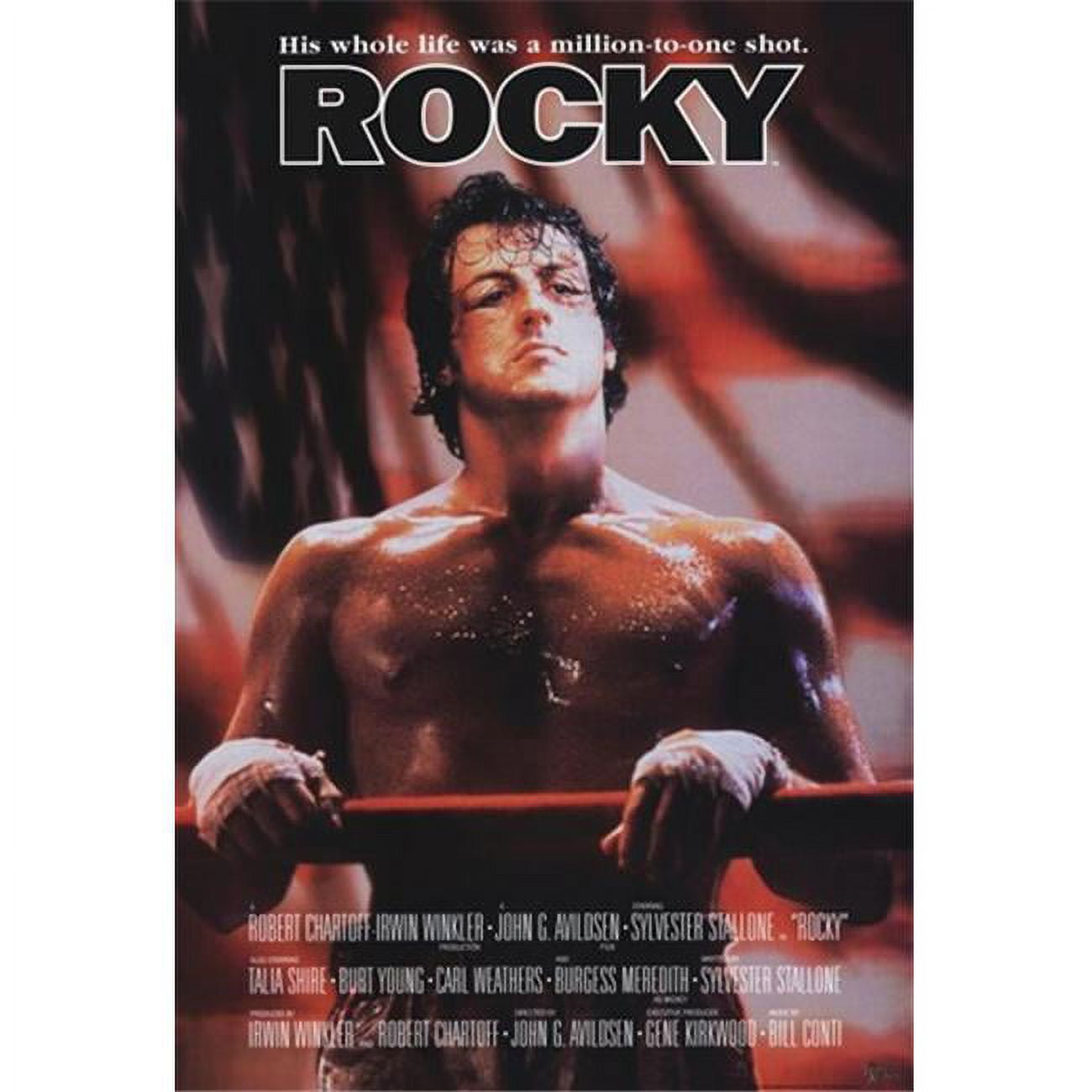 Pop Culture Graphics MOV405249 Rocky Movie Poster, 11 x 17 - Walmart.com