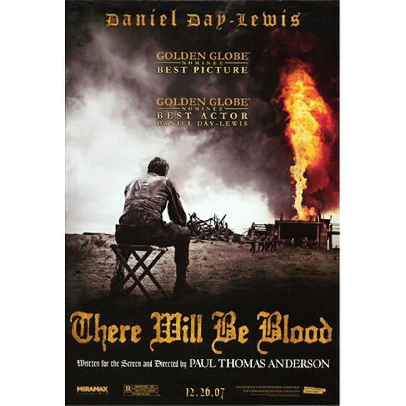 Pop Culture Graphics MOV406757 There Will Be Blood Movie Poster, 11 x ...