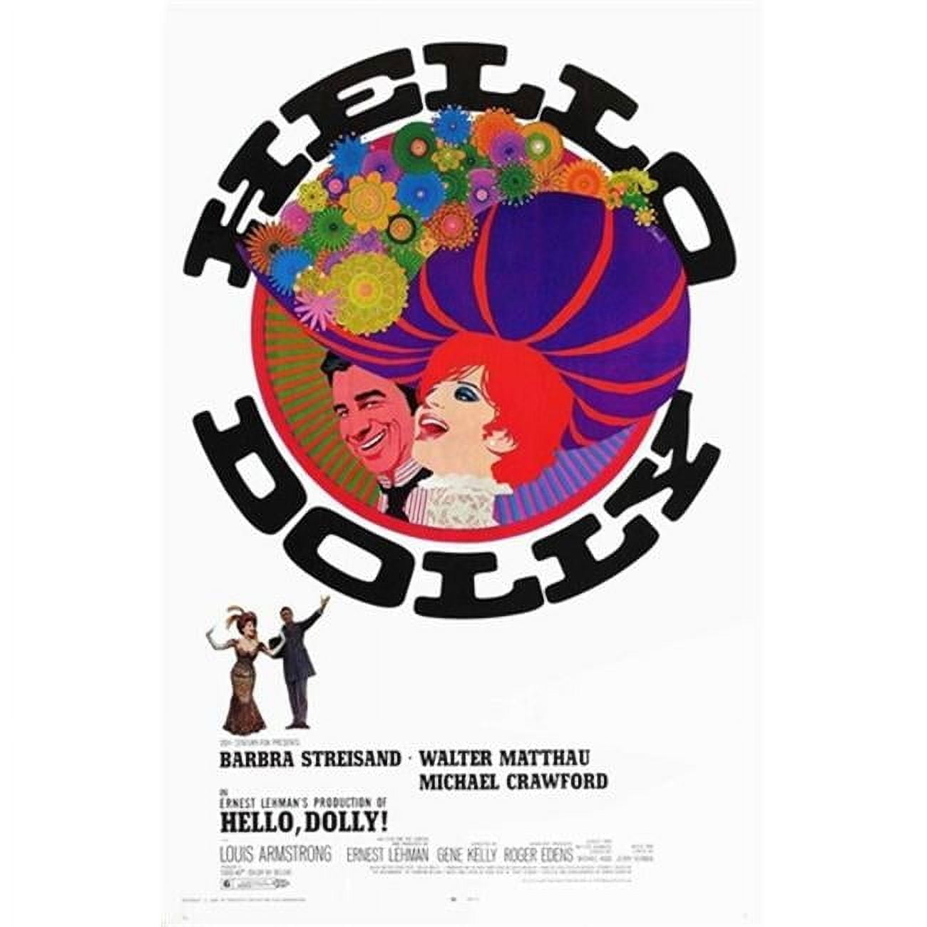 Pop Culture Graphics MOV417275 Hello Dolly Movie Poster, 11 x 17 ...