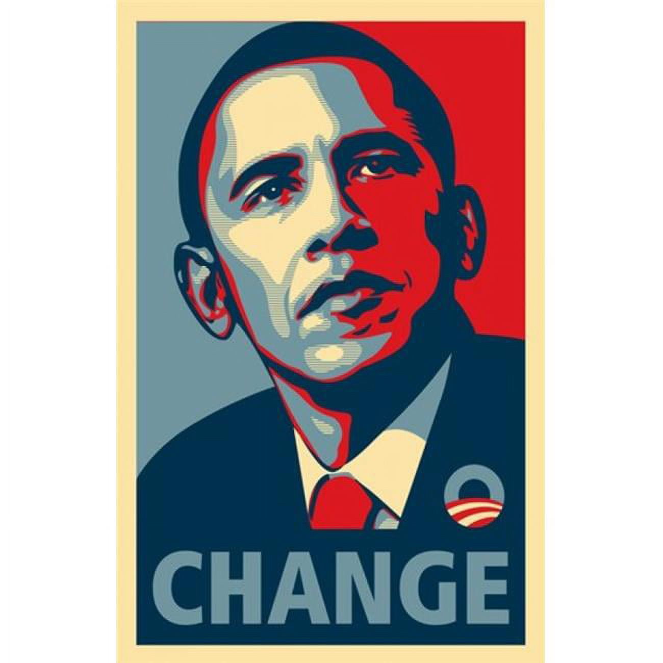 Pop Culture Graphics MOV421389 RARE Obama Campaign Poster - CHANGE ...
