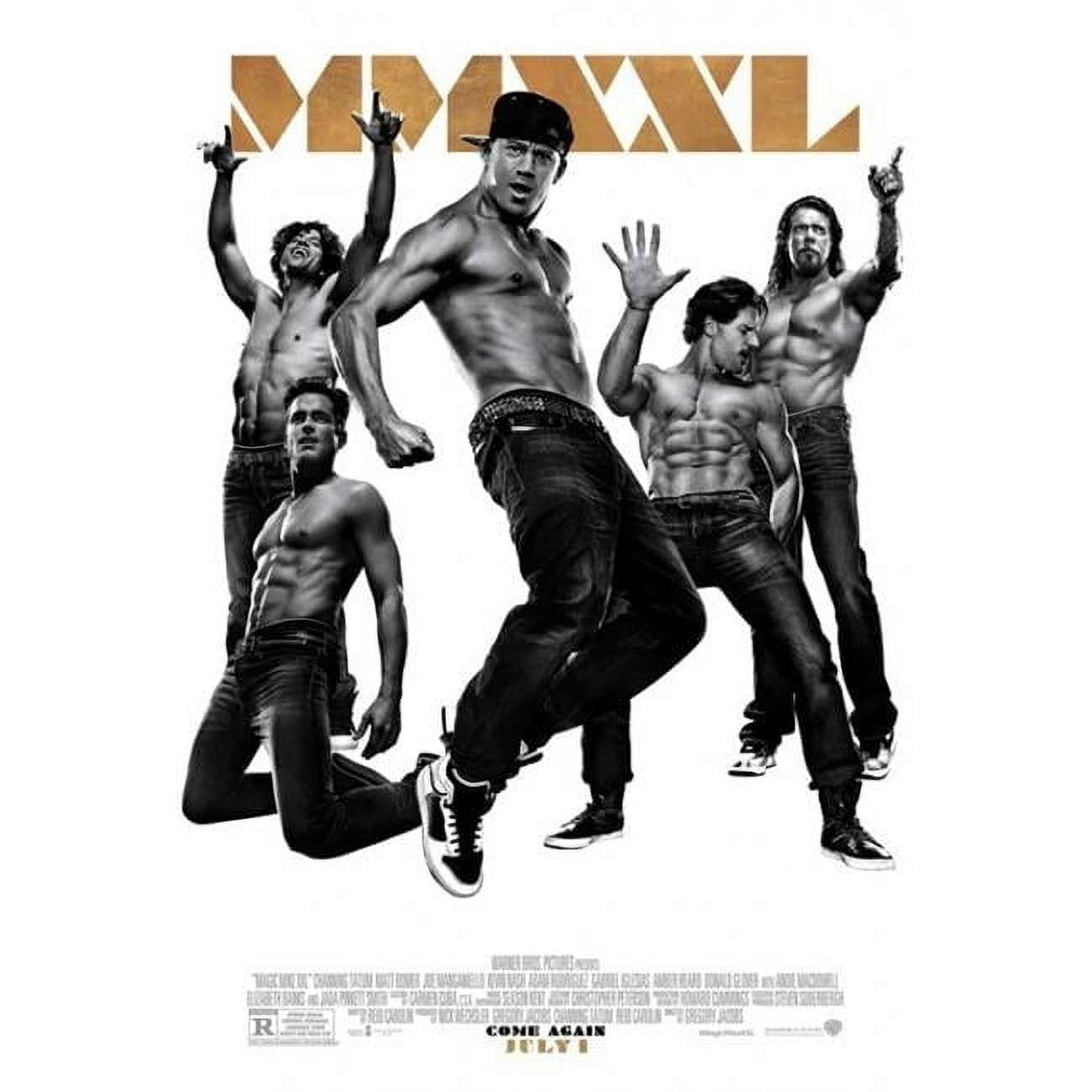Pop Culture Graphics MOVAB07445 Magic Mike XXL Movie Poster, 11 x 17 ...