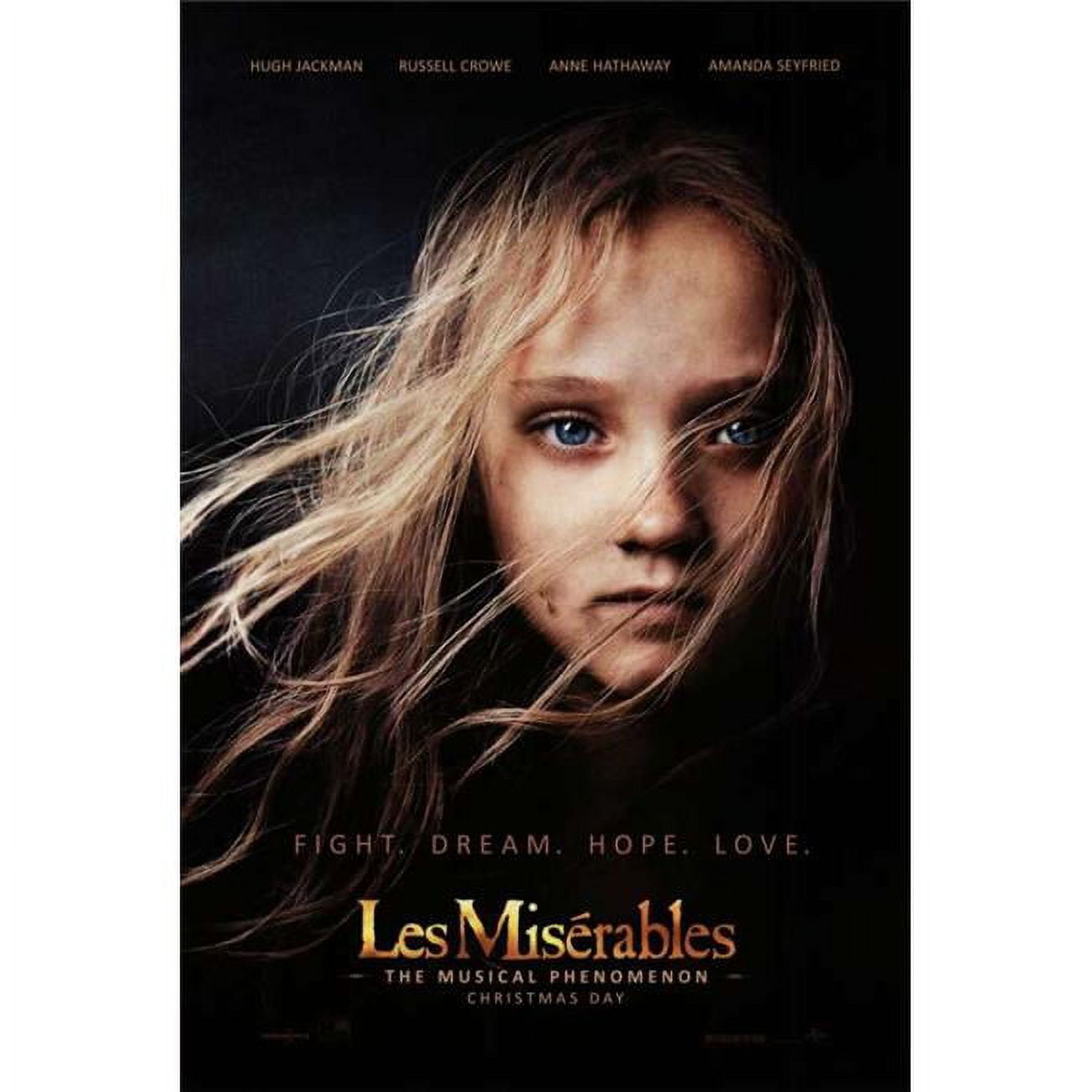 Pop Culture Graphics MOVAB51705 Les Miserables Movie Poster Print, 27 x ...