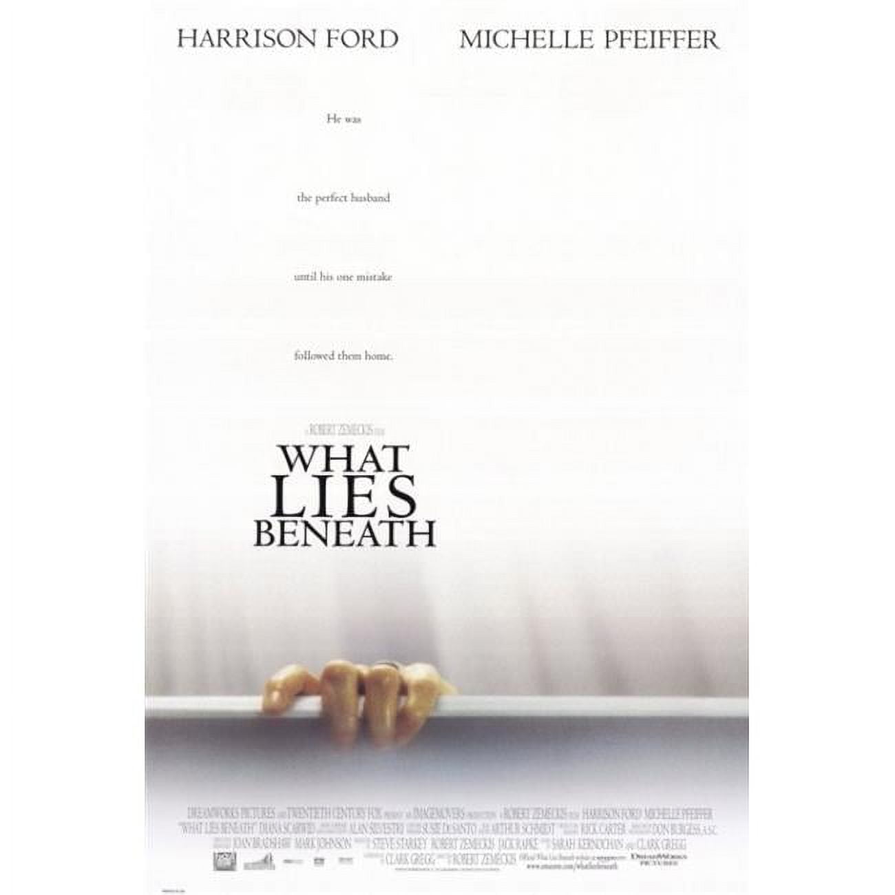 Pop Culture Graphics MOVAF0420 What Lies Beneath Movie Poster Print, 27 ...