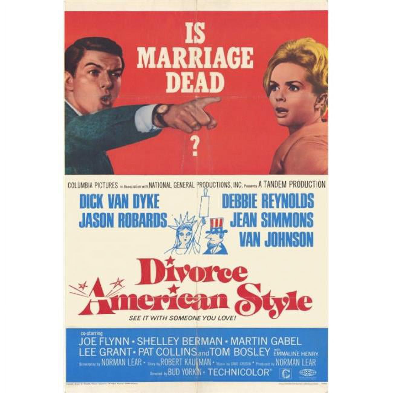 Pop Culture Graphics MOVAF1392 Divorce American Style Movie Poster ...