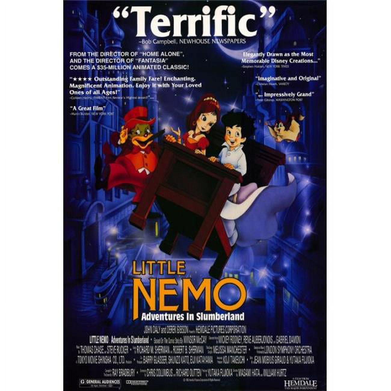 Pop Culture Graphics MOVAF1418 Little Nemo - Adventures in Slumberland ...