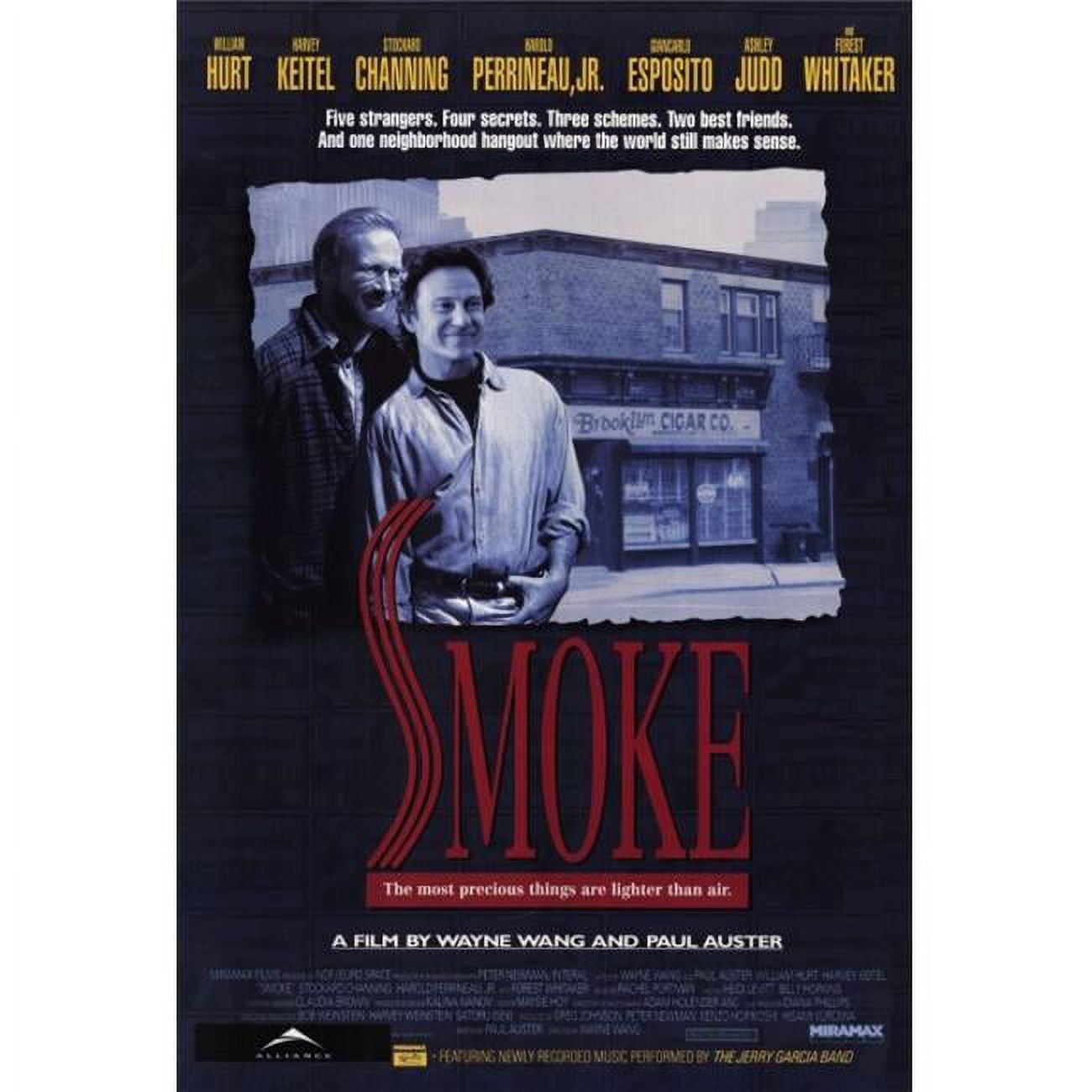 Pop Culture Graphics MOVAF8410 Smoke Movie Poster Print, 27 x 40 ...