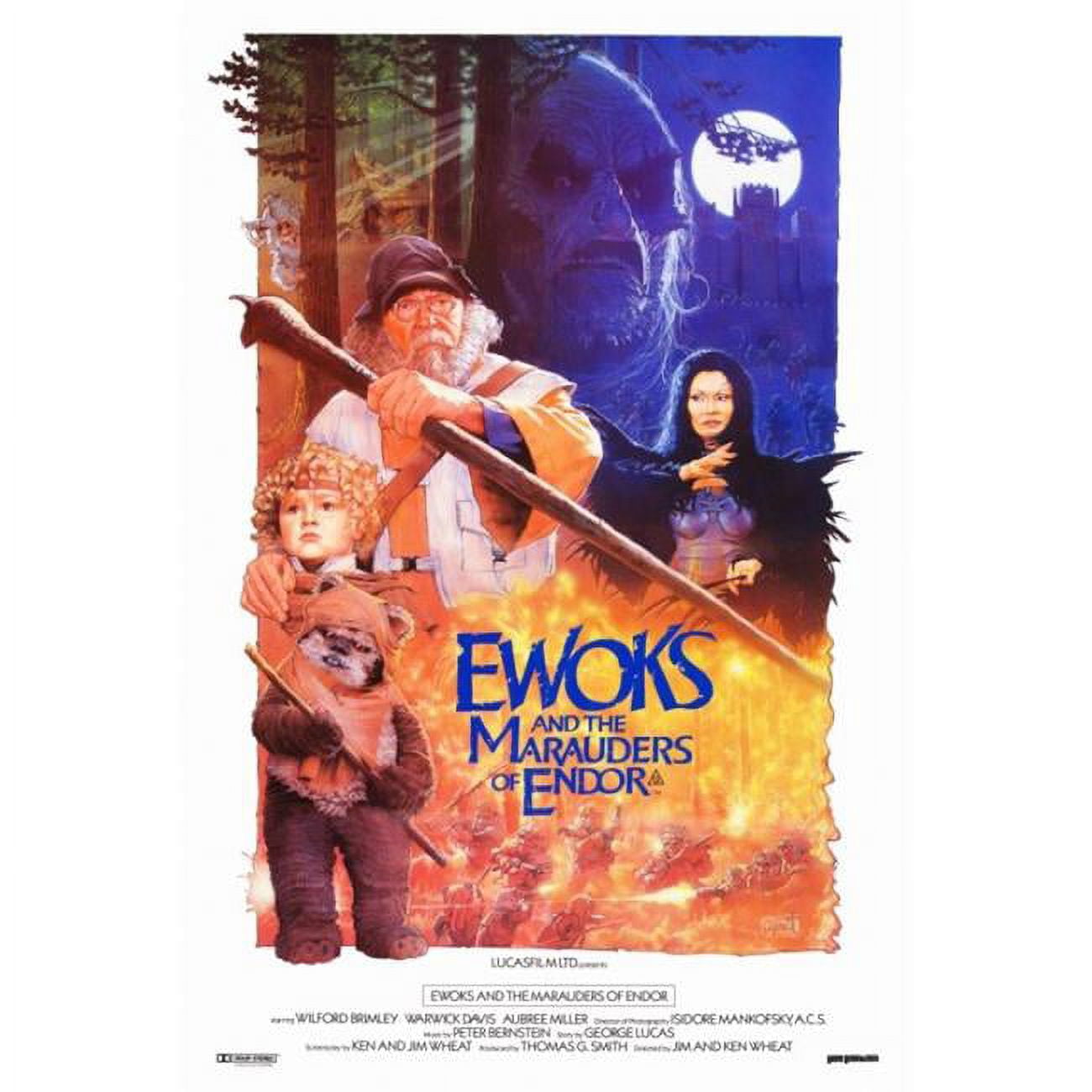Pop Culture Graphics MOVAH5532 Ewoks - The Battle for Endor Movie ...