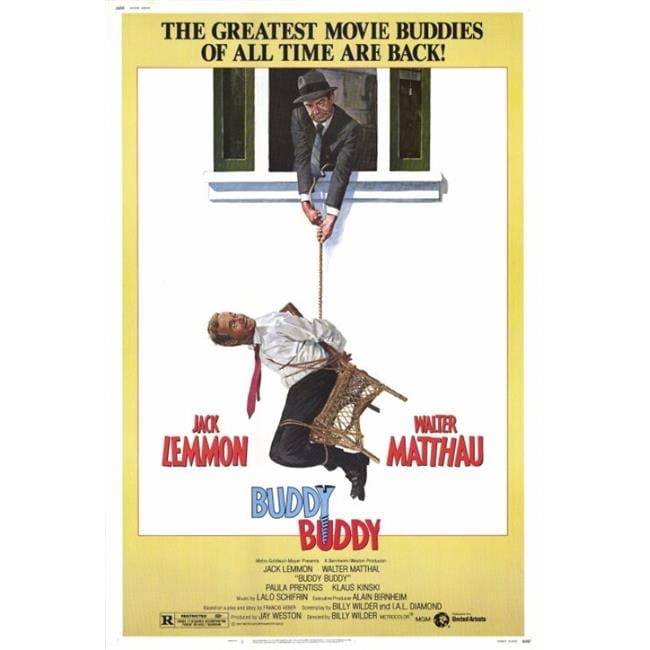 Pop Culture Graphics MOVAH9300 Buddy Buddy Movie Poster Print, 27 x 40 ...