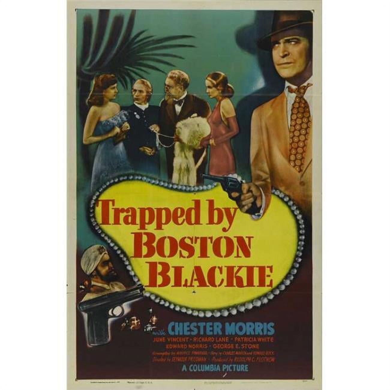 Pop Culture Graphics MOVCB21021 Trapped by Boston Blackie Movie Poster ...