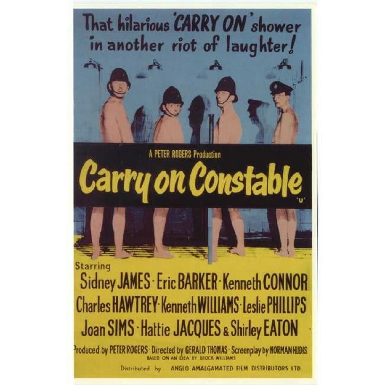 Pop Culture Graphics MOVCB70340 Carry on Constable Movie Poster, 11 x ...
