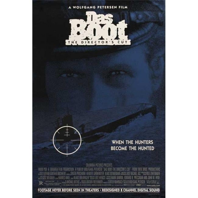 Pop Culture Graphics MOVCB74224 Das Boot Movie Poster Print, 27 x 40 ...
