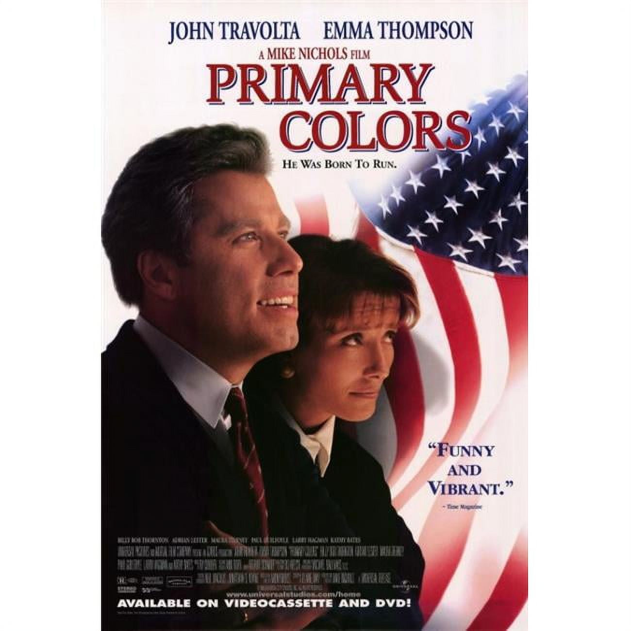 Pop Culture Graphics MOVCE0224 Primary Colors Movie Poster, 11 x 17 ...