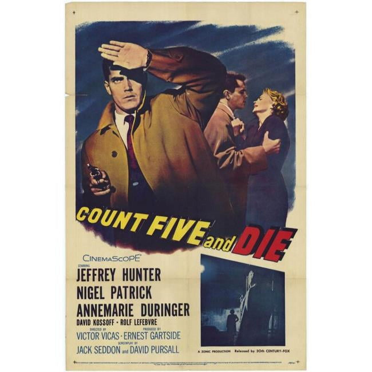 Pop Culture Graphics MOVCE2193 Count Five & Die Movie Poster, 11 x 17 - Walmart.com
