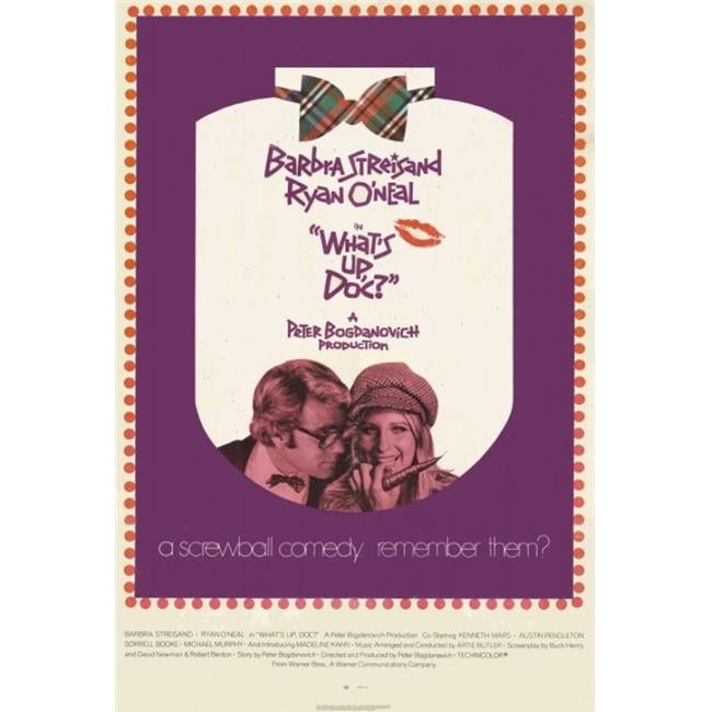 Pop Culture Graphics MOVCF1398 Whats Up Doc Movie Poster Print, 27 x 40 ...