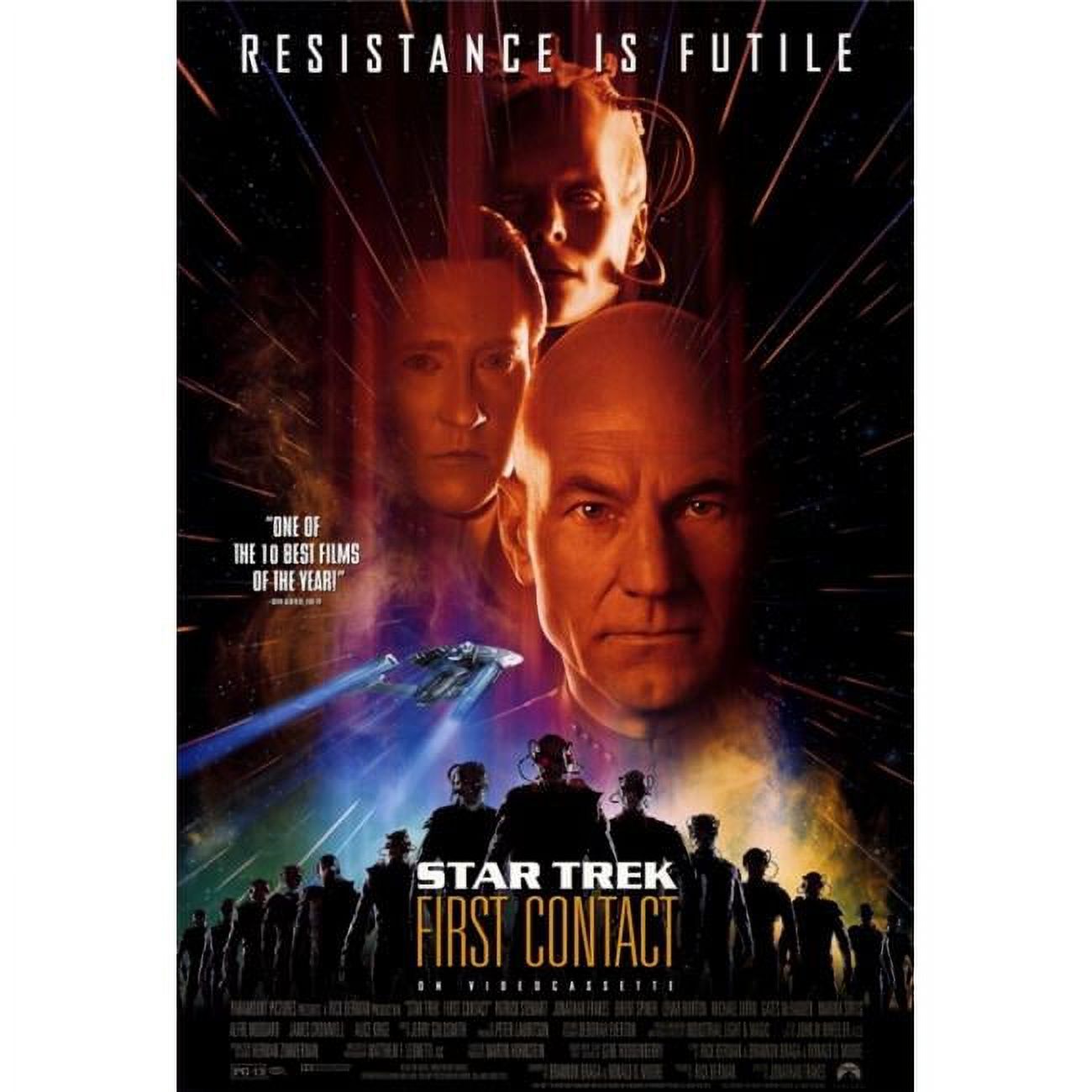 Pop Culture Graphics MOVCF1409 Star Trek - First Contact Movie Poster ...