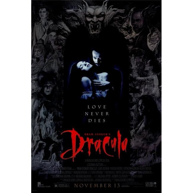 Pop Culture Graphics MOVCF2383 Bram Stokers Dracula Movie Poster Print ...