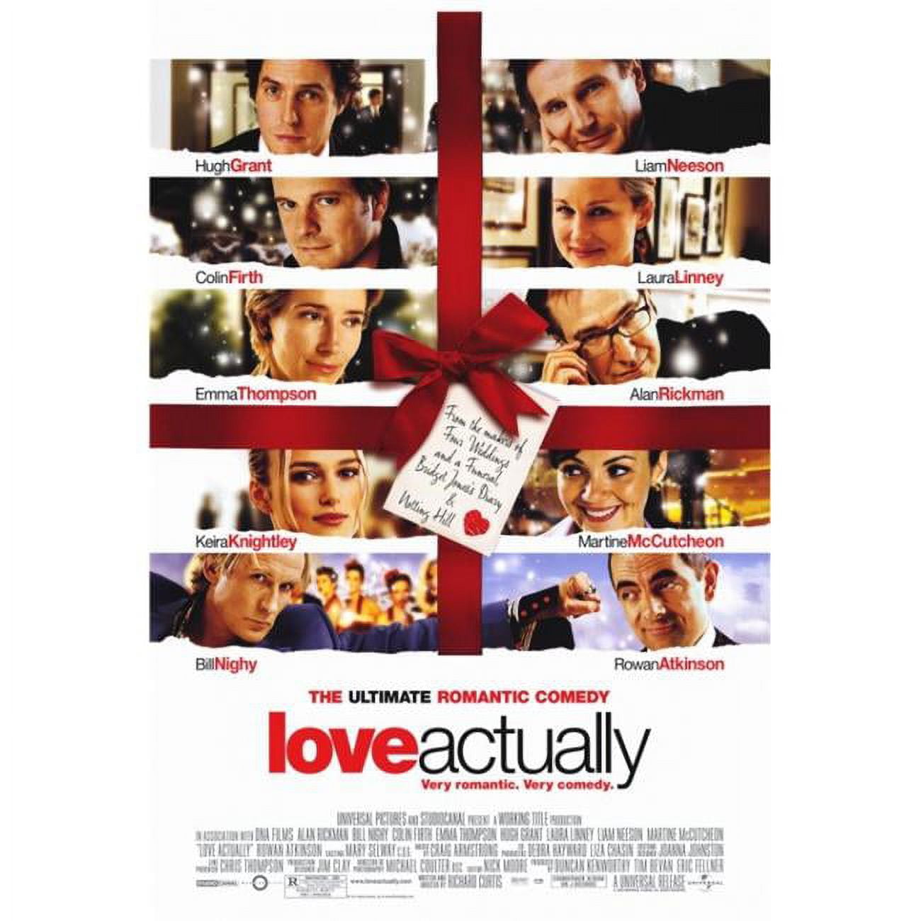 Pop Culture Graphics MOVCF3201 Love Actually Movie Poster Print, 27 x ...