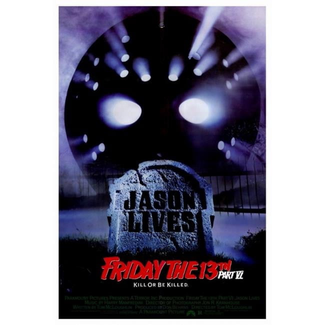 Pop Culture Graphics MOVCF3436 Friday The 13th Part 6 - Jason Lives ...