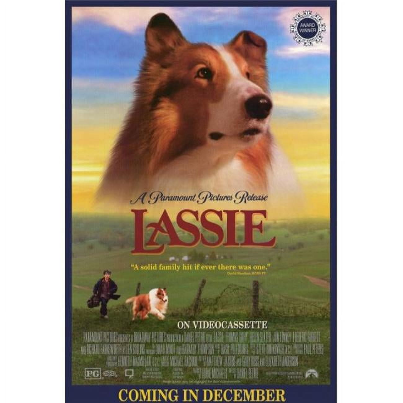 Pop Culture Graphics MOVCF5404 Lassie Movie Poster Print, 27 x 40 ...