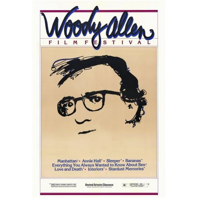 Pop Culture Graphics MOVCF6326 Woody Allen Film Festival Movie Poster ...
