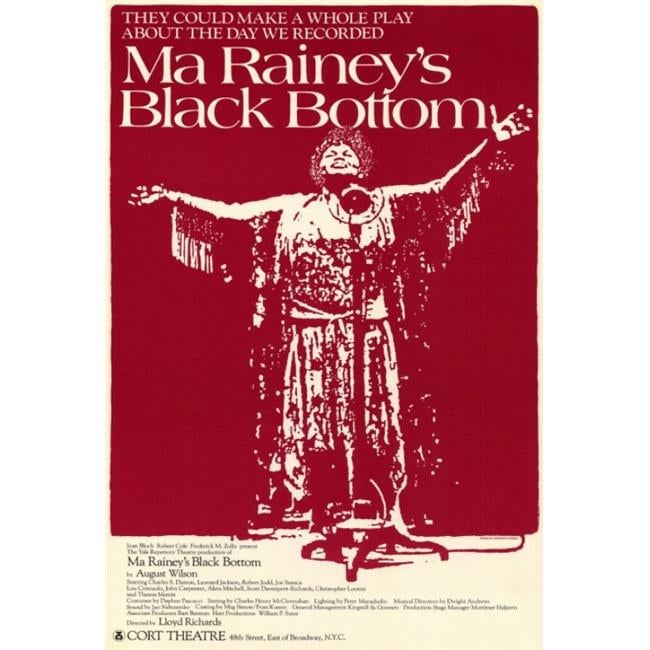Pop Culture Graphics MOVCH5726 Ma Raineys Black Bottom, Broadway Movie ...