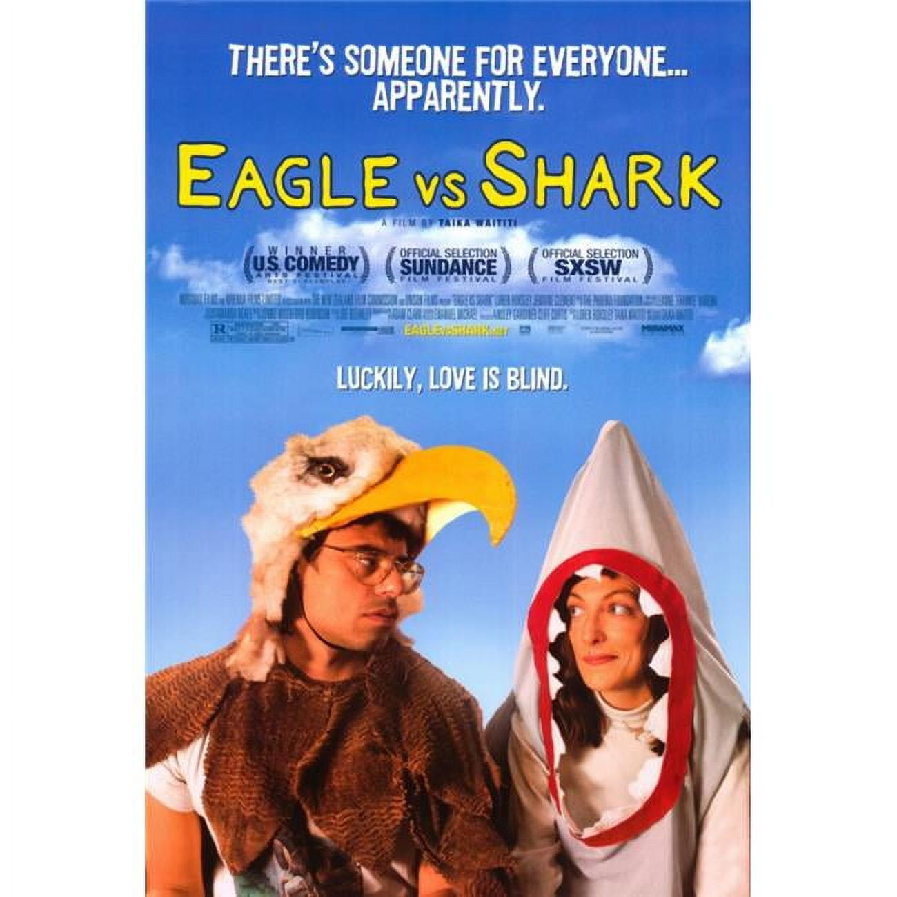 Pop Culture Graphics MOVCI0004 Eagle Vs Shark Movie Poster Print, 27 x ...