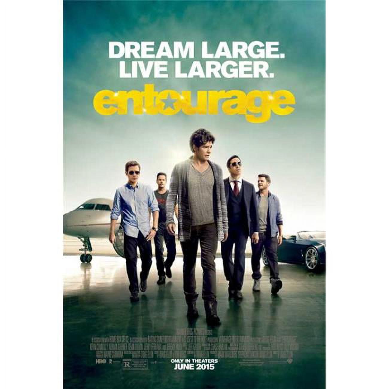 Pop Culture Graphics MOVEB44445 Entourage Movie Poster, 11 x 17 ...