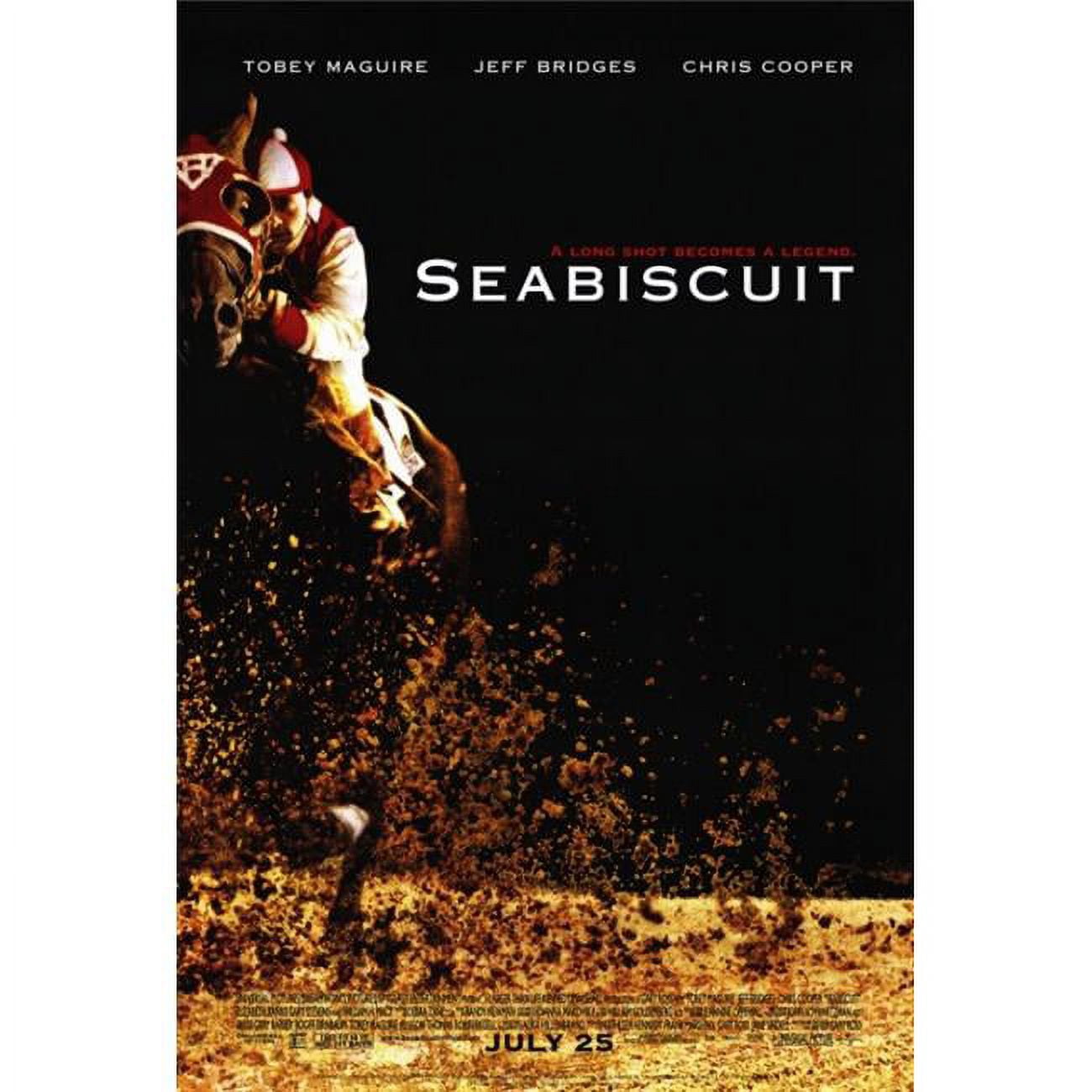 Pop Culture Graphics MOVED0794 Seabiscuit Movie Poster, 11 x 17 ...