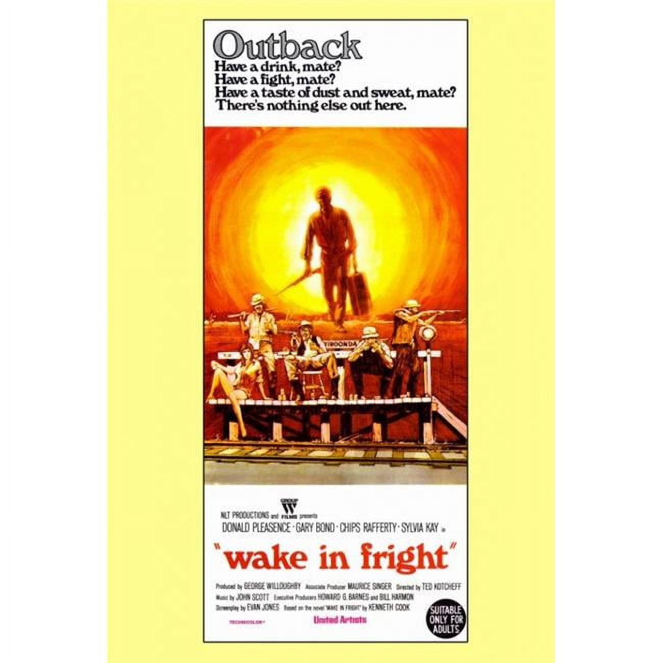 Pop Culture Graphics MOVEF2312 Wake in Fright Movie Poster Print, 27 x ...