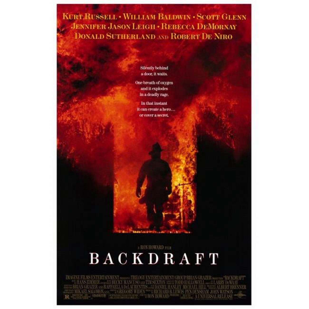Pop Culture Graphics MOVEF7319 Backdraft Movie Poster Print, 27 x 40 ...