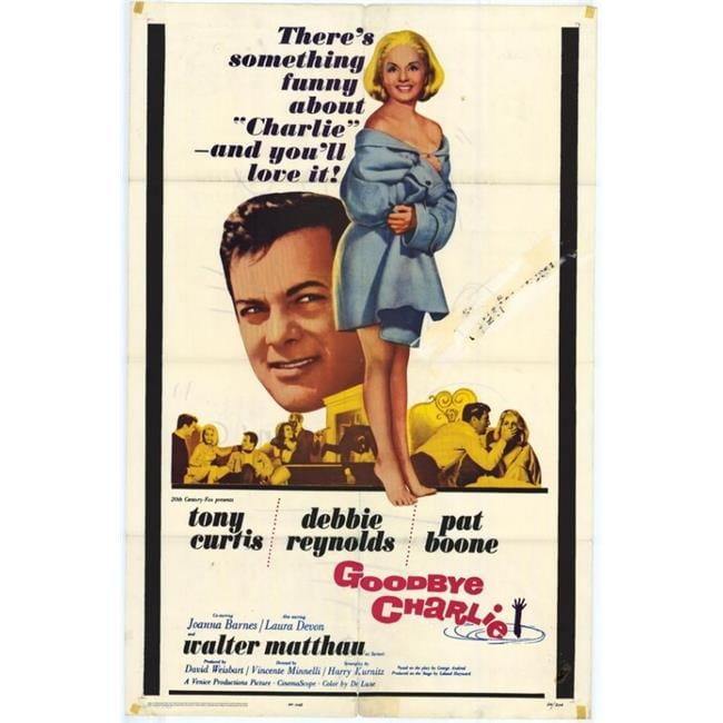 Pop Culture Graphics MOVEH3626 Goodbye Charlie Movie Poster Print, 27 x ...