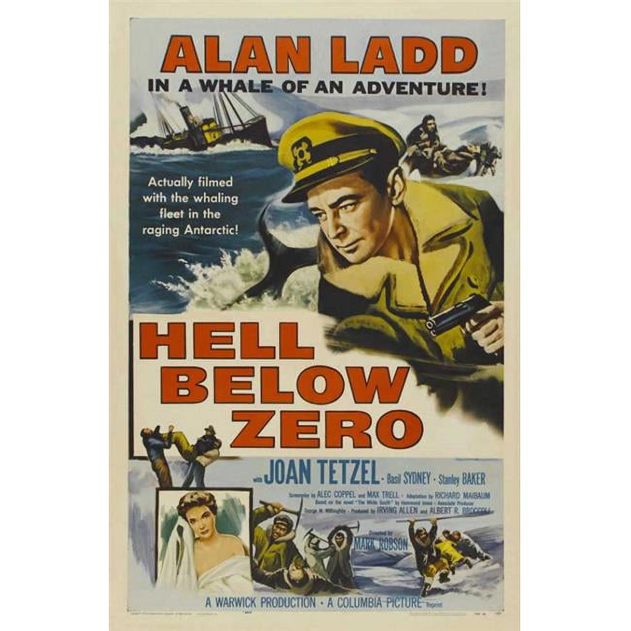 Pop Culture Graphics MOVEJ4194 Hell Below Zero Movie Poster, 11 x 17 - Walmart.com