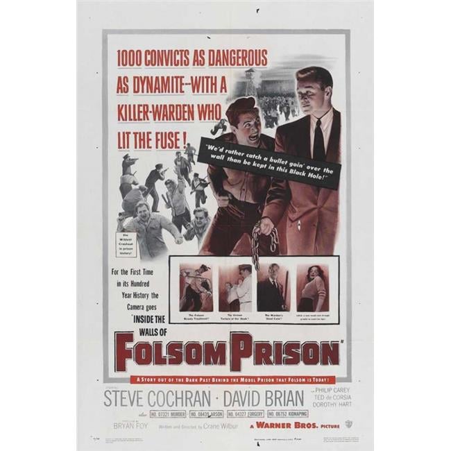 Pop Culture Graphics MOVEJ9178 Inside The Walls of Folsom Prison Movie ...