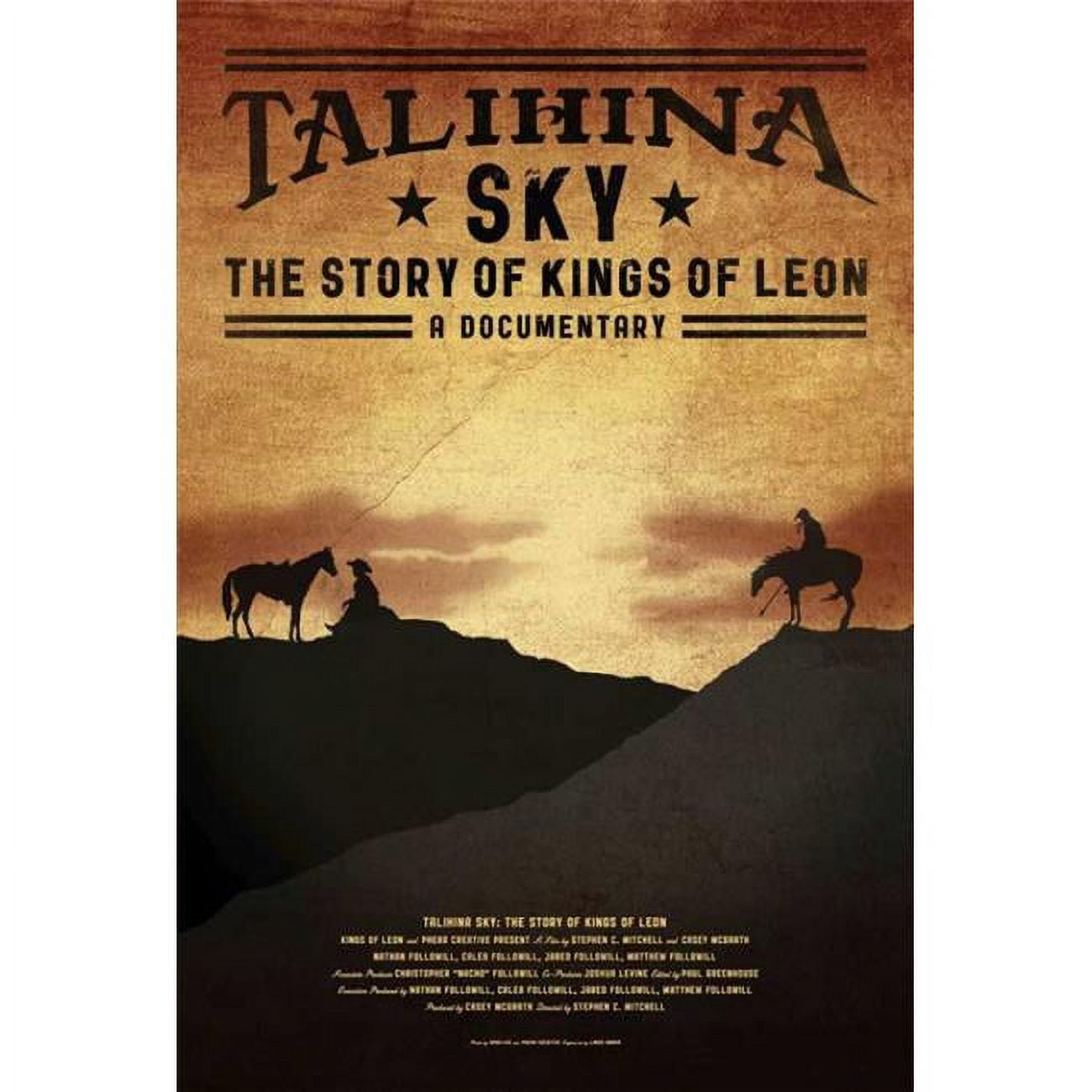 Pop Culture Graphics MOVGB37024 Talihina Sky The Story of Kings of Leon ...